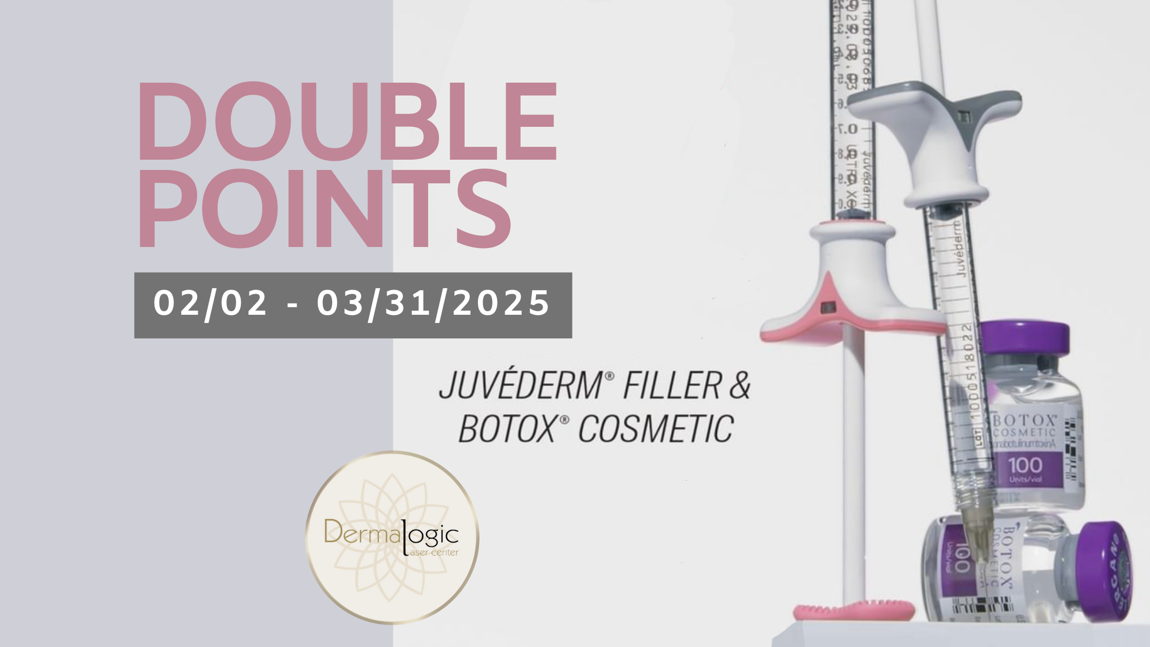 Earn Double Allē Points at Dermalogic - Dermalogic Laser Center